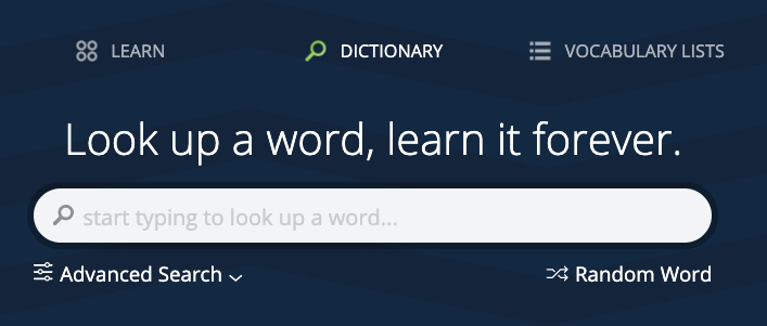 Introducing Vocabulary.com's New Dictionary Design! : Announcements ...