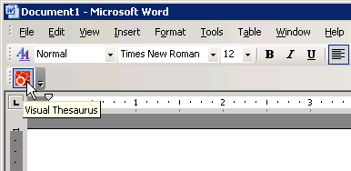 Use the Visual Thesaurus from Microsoft Word! : Announcements ...