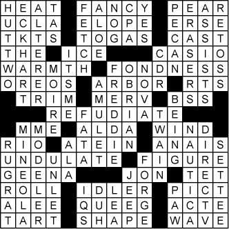 The Visual Thesaurus Crossword Puzzle: August Edition : Contest ...