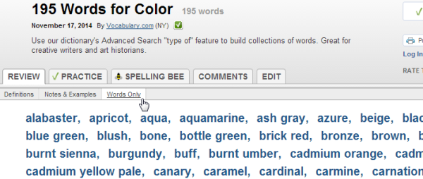 For Writers: Make Powerful Word Lists in Minutes : Tips & Tricks ...